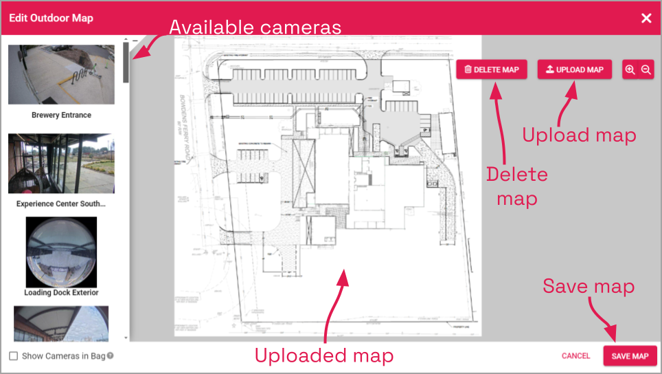 Create a Map - Orchid Hybrid/Fusion VMS Administrator Guide - 23.12