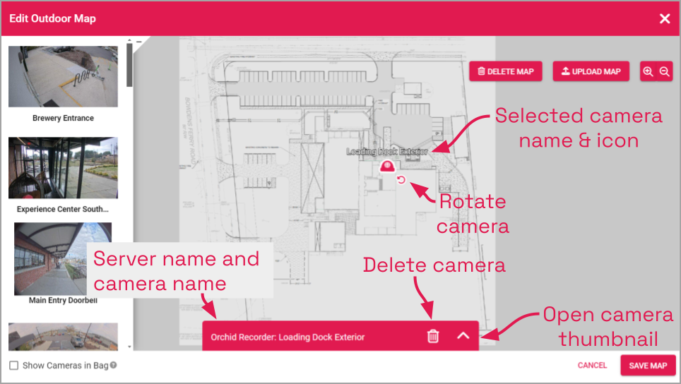 Create a Map - Orchid Hybrid/Fusion VMS Administrator Guide - 23.12