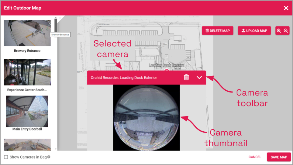 Create a Map - Orchid Hybrid/Fusion VMS Administrator Guide - 23.12