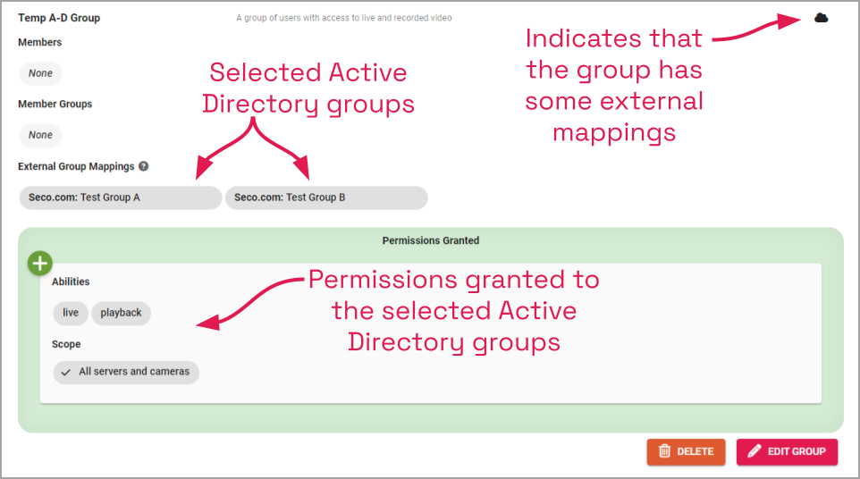 Add a Permission Group for Active Directory - Orchid Fusion/Hybrid VMS ...