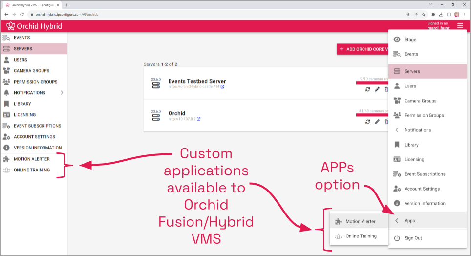 Orchid Fusion VMS APPs - Orchid Fusion VMS Installation Guide - 24.3