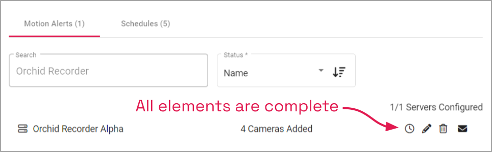 Adding Motion Alerts - Orchid Hybrid/Fusion VMS Administrator Guide - 23.12