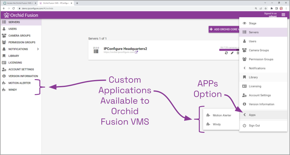 Orchid Fusion VMS APPs - Orchid Fusion VMS Installation Guide - 23.3