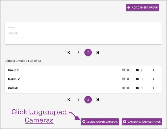 Find Ungrouped Cameras - Orchid Hybrid/Fusion VMS Administrator Guide ...