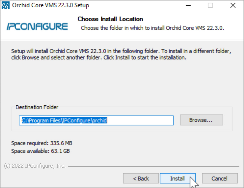 Installing Orchid Core VMS on Windows - Orchid Recorder Installation ...