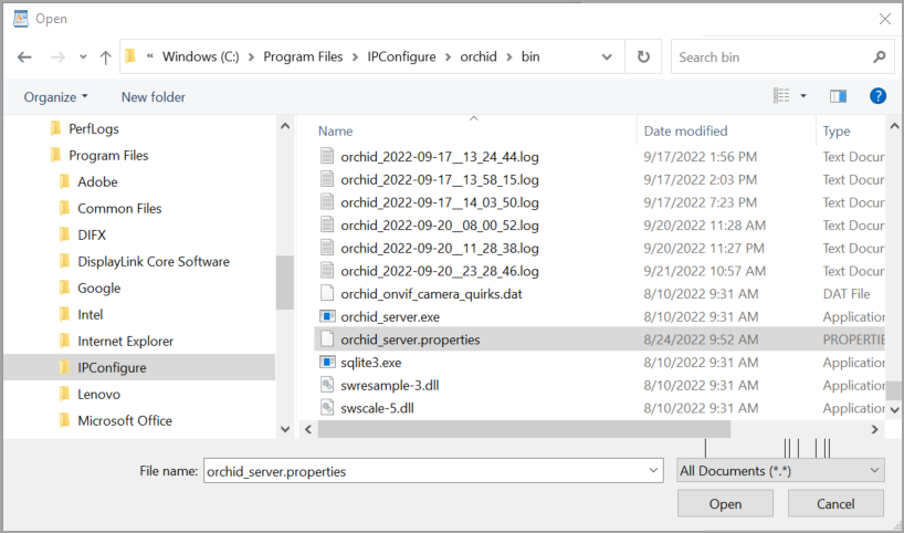 How to Edit the Configuration Files in Windows - Orchid Recorder ...