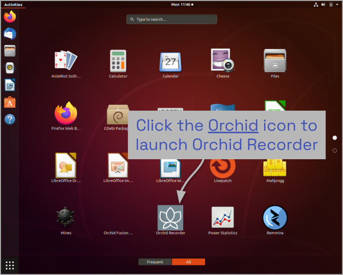 Installing Orchid Recorder on Ubuntu 16.04 to 22.04 - Orchid Recorder Installation Guide - 23.12
