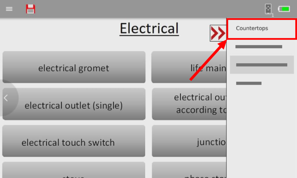 Flexijet on-screen Controls - Flexijet Stone - 4