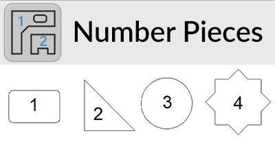 Number Pieces - Flexijet Stone - 1