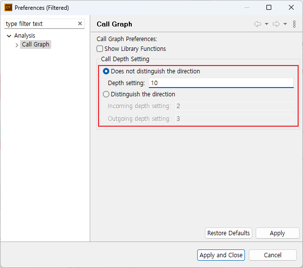 Dialog that notifies the excess of node limitation appears in call graph view - Troubleshooting ...
