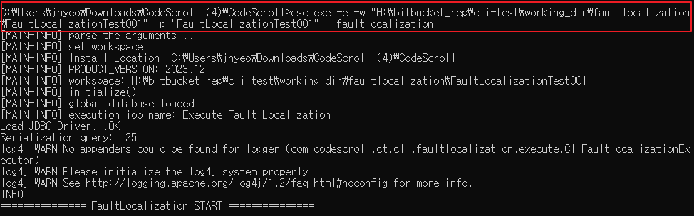 Fault Localization - User Manual - 2023.12