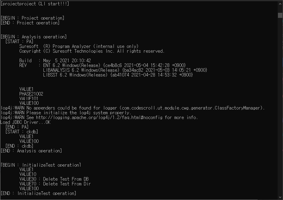 CLI Execution - User Manual - 3.7