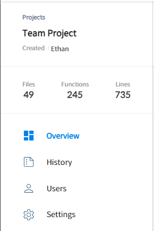 Project Information Page - User Manual - 2023