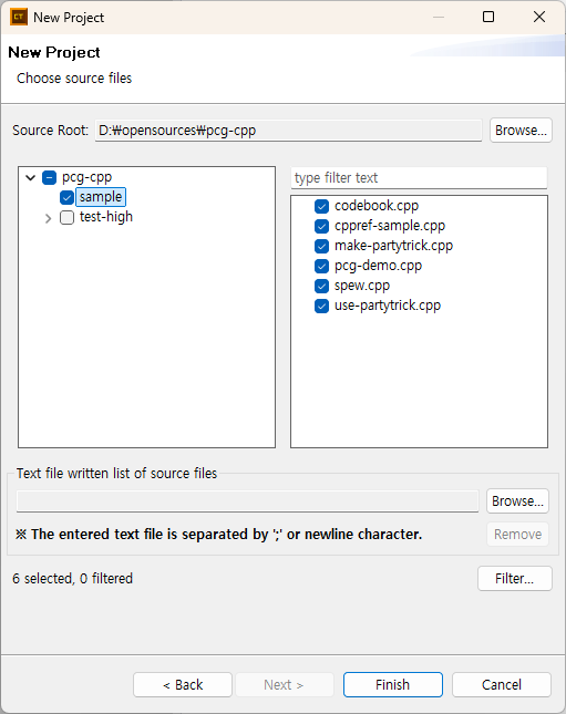C/C++ Project with Source Files - User Manual - 2025.06