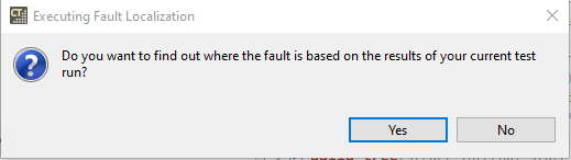 Fault Localization - User Manual - 2023