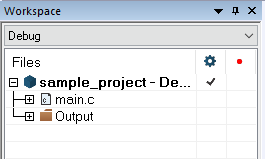 Step1: Creating an IAR Embedded Workbench Project - User Guides - 3.2
