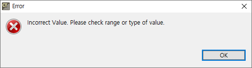 How to enter invalid values in test data - Troubleshooting Guides - 3.7