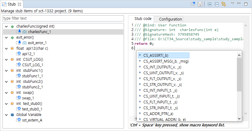 Stub View - User Manual - 3.6