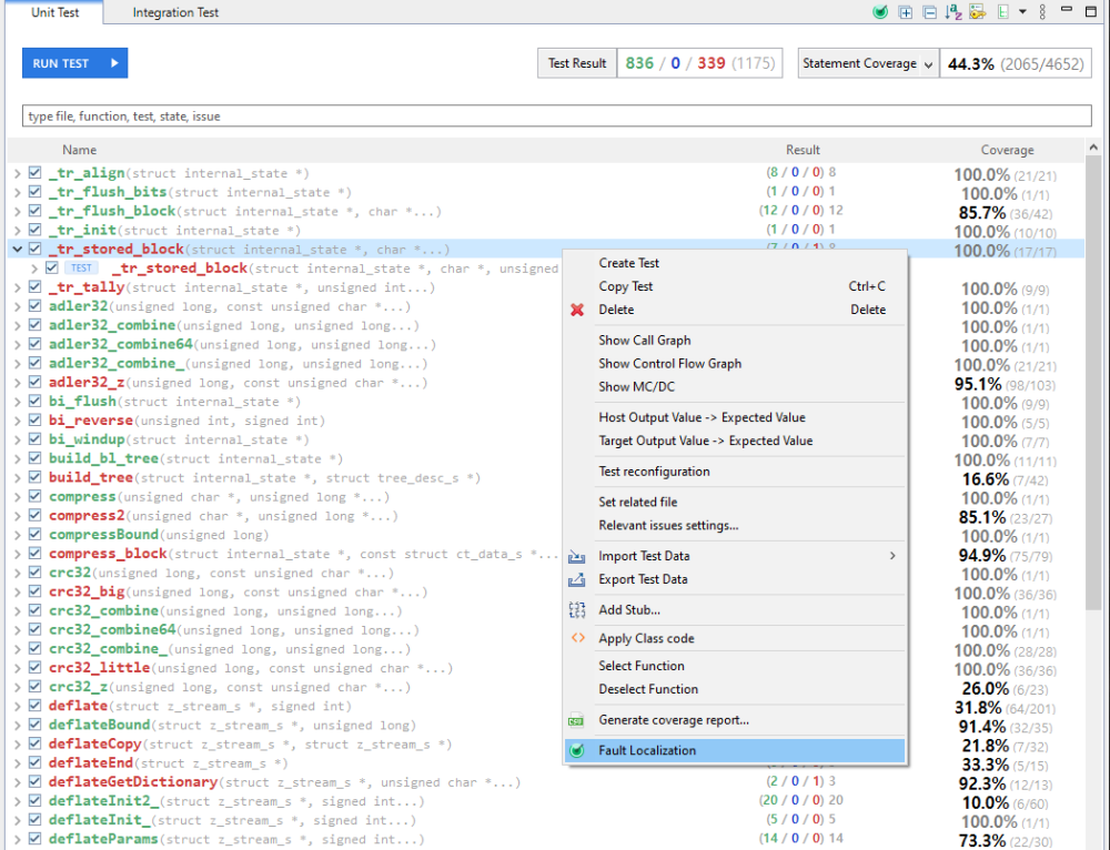 Fault Localization - User Manual - 2023