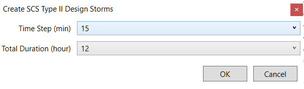 Step 7: Create Chicago, SCS Type II and AES Design Storm based on IDF ...