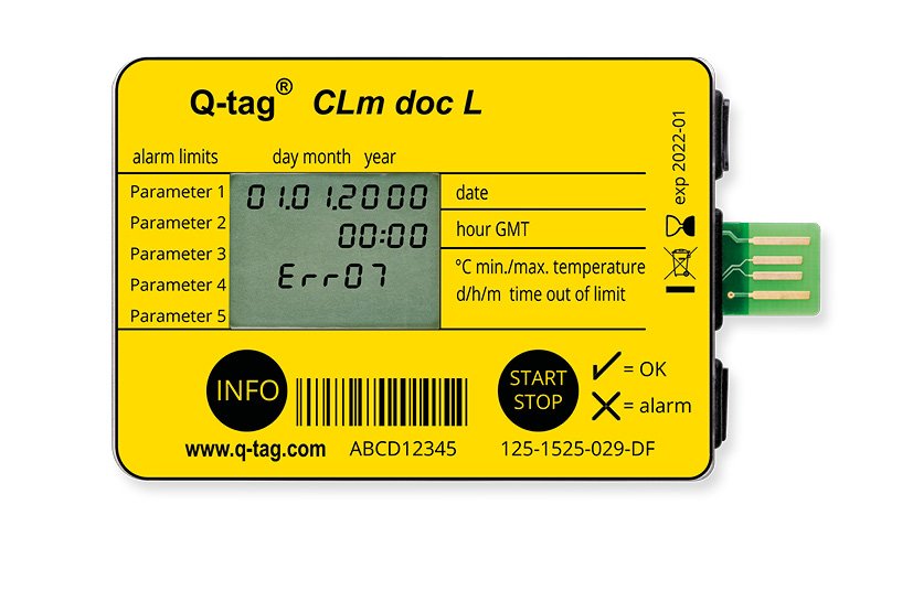 Error messages - User Manual Q-tag CLm doc devices - 3