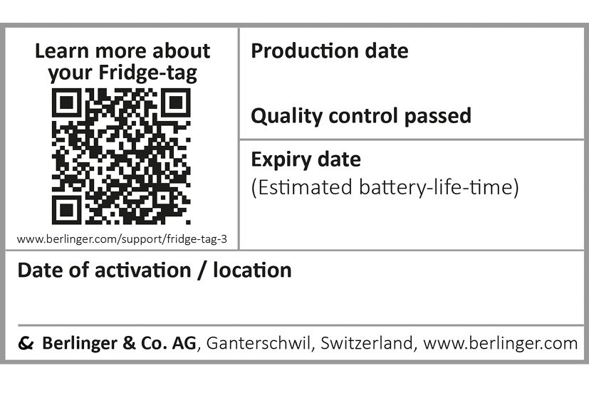 Expire code explanation - User Manual Fridge-tag 3 - 1