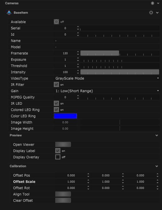 Optitrack Camera - Stage Precision - Release