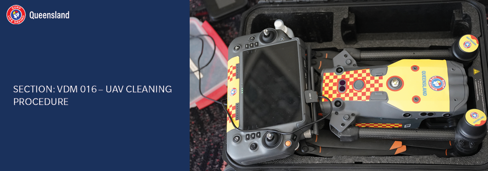 VDM 016 – UAV Cleaning Procedure - Volunteer Drone Manual - 1