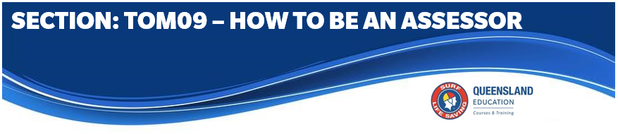 HOW TO BE AN ASSESSOR - Training Operations Manual - 1