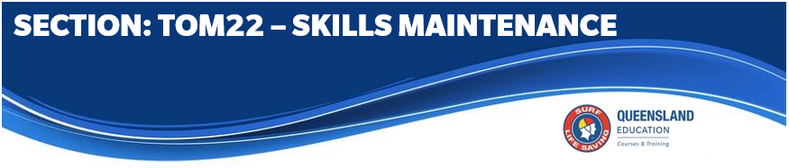 SKILLS MAINTENANCE - Training Operations Manual - 1