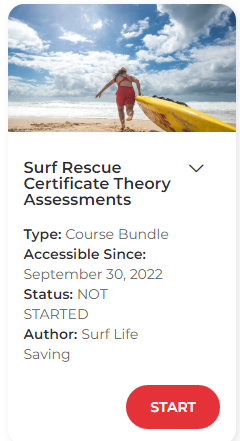 SURF RESCUE CERTIFICATE - Training Operations Manual - 1