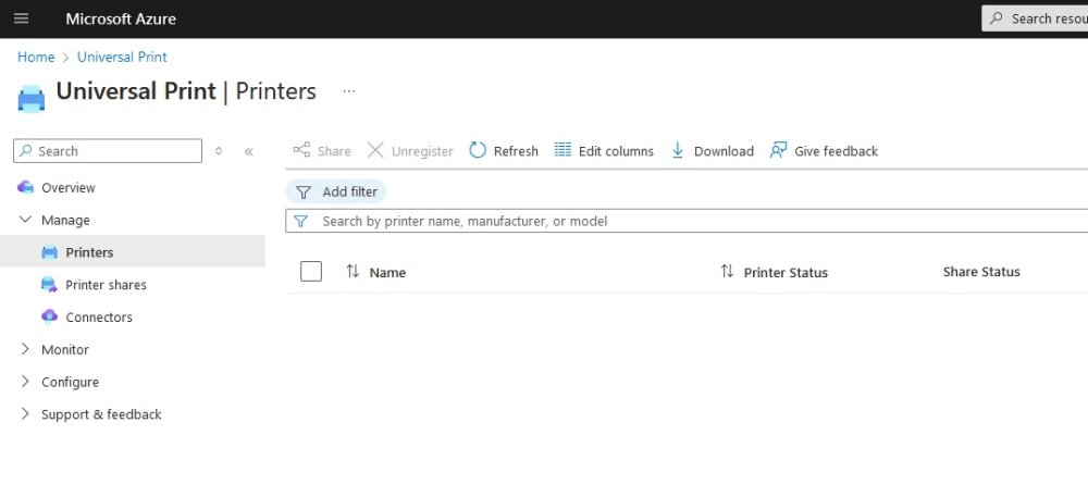 Error when creating Microsoft Universal Print Queues - Celiveo 365 - C365-25E