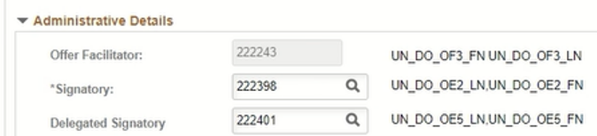 Tip 1: Using the Signatory and/or Delegated Signatory Fields ...