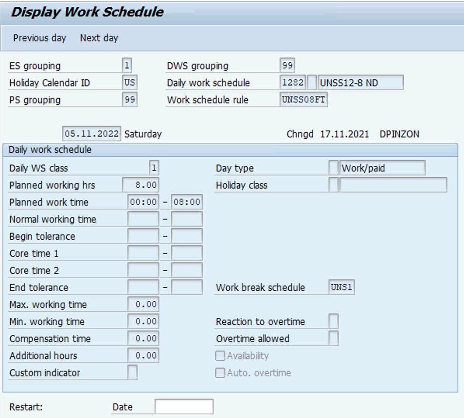 Change a Staff Member’s Work Schedule - Time Management for Time ...