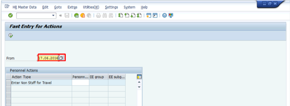 Creating HR Mini Master Record via Fast Entry Method - Umoja HR Mini ...