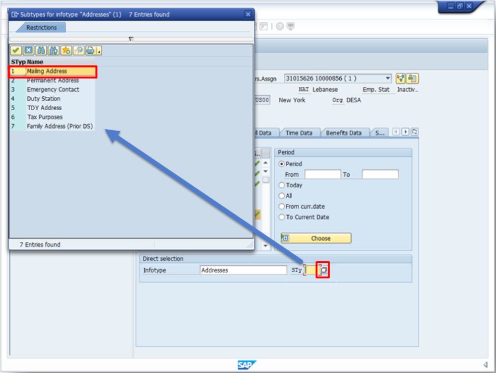 Modify an Infotype using PA30 - Umoja HR Mini-Master - 1