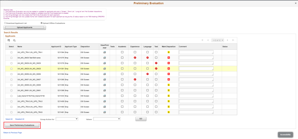 Tip 7.7: Change Dispositions of Applicants and Record Ratings and ...
