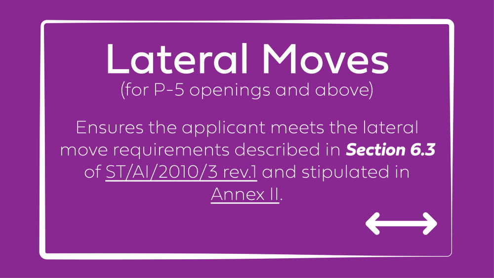 Lateral Moves - Staff Selection System - 1