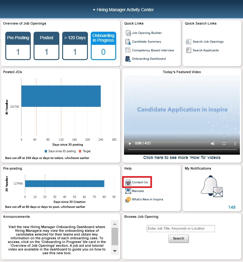 Tip 1.3: Submit Requests for inspira Business Roles - Staff Selection ...