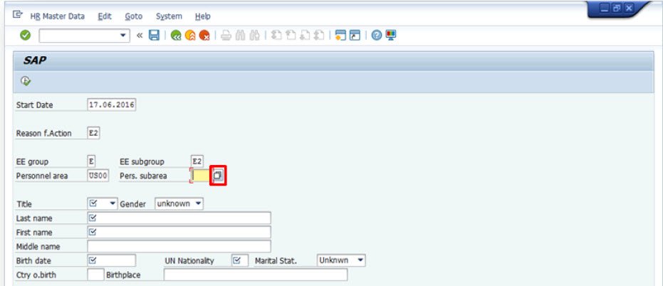 Creating HR Mini Master Record via Fast Entry Method - Umoja HR Mini ...