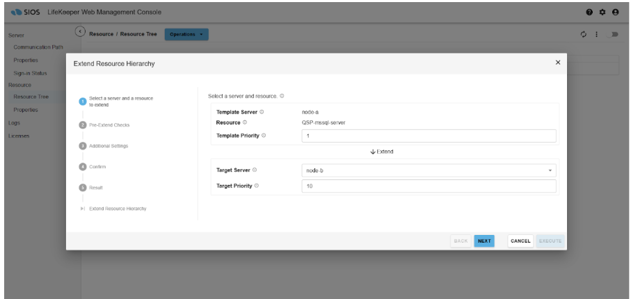 Configure Mssql Resource Lifekeeper For Linux Live 991