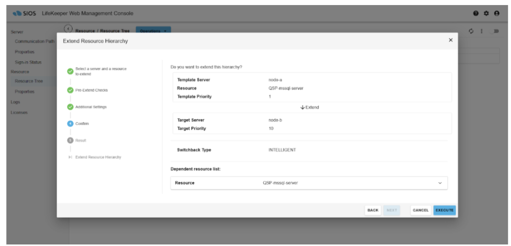 Configure Mssql Resource Lifekeeper For Linux Live 991