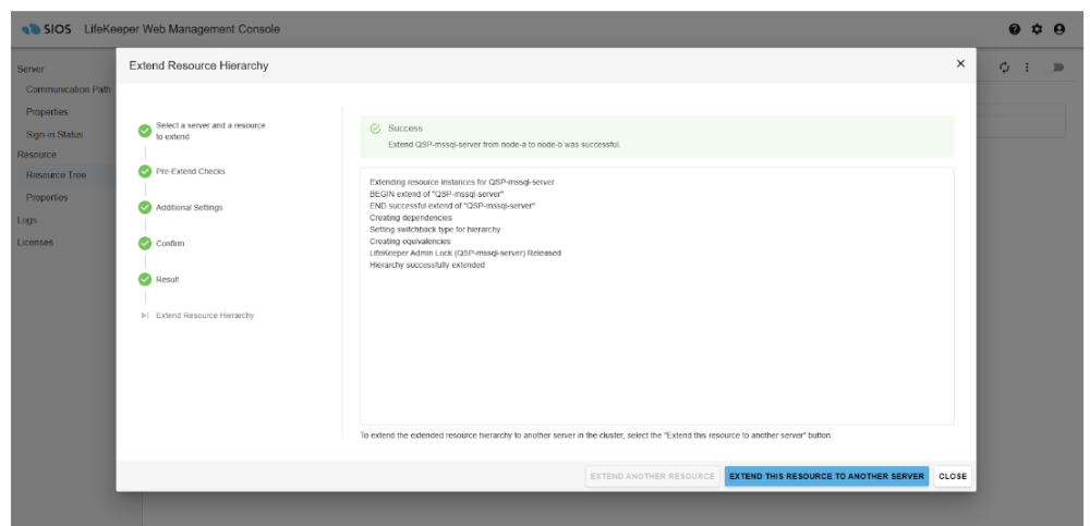 Configure Mssql Resource Lifekeeper For Linux Live 991