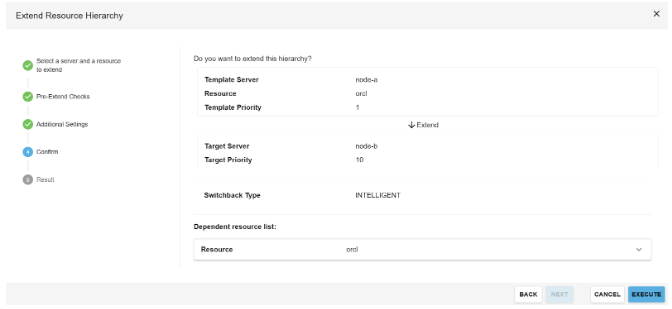 Configure the Oracle Resource - LifeKeeper for Linux LIVE - 9.9.1