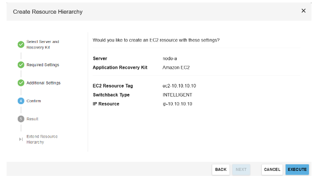 Creating an AWS EC2 Resource (RouteTable Scenario) - LifeKeeper for Linux LIVE - 9.9.1