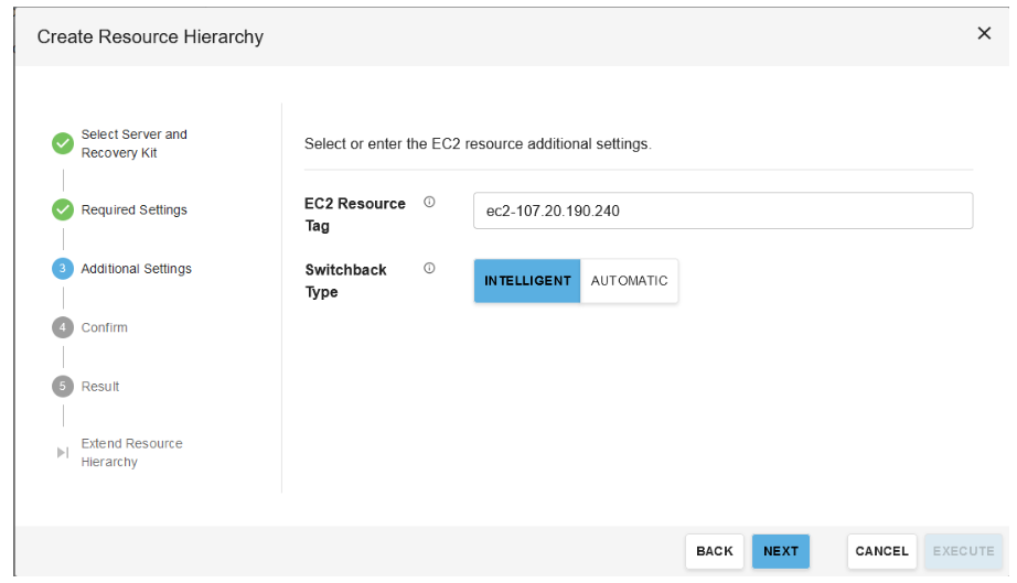 Creating an AWS EC2 Resource (Elastic IP Scenario) - LifeKeeper for ...