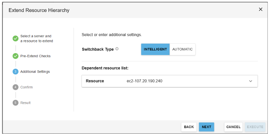 Creating an AWS EC2 Resource (Elastic IP Scenario) - LifeKeeper for ...