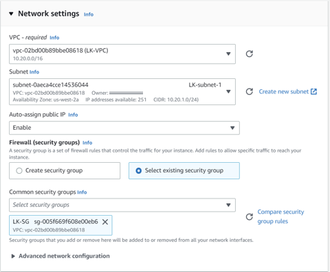 Creating the First EC2 Instance - LifeKeeper for Linux LIVE - 9.8.0
