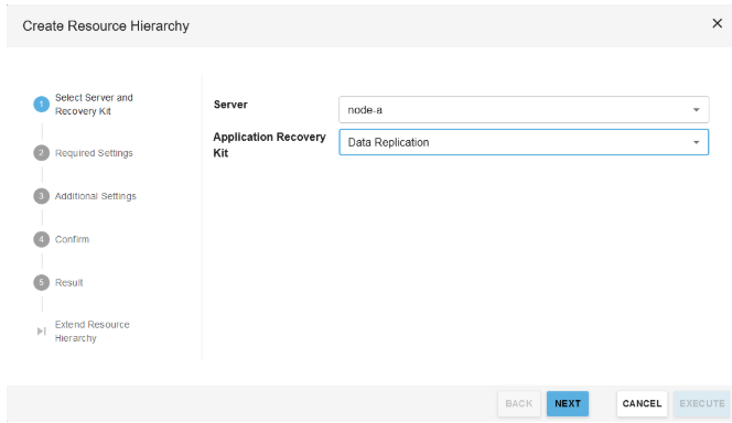 How To Create Data Replication Of A File System Lifekeeper For Linux Live 991