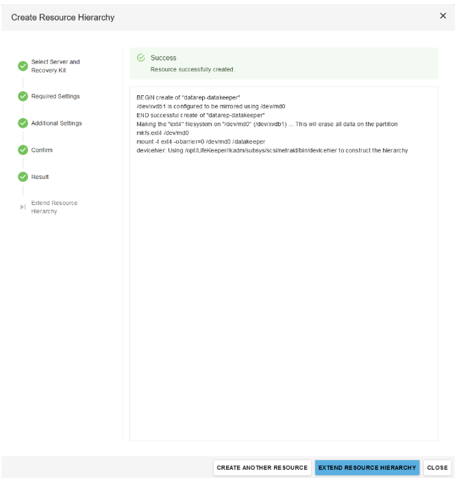 How To Create Data Replication Of A File System Lifekeeper For Linux Live 991